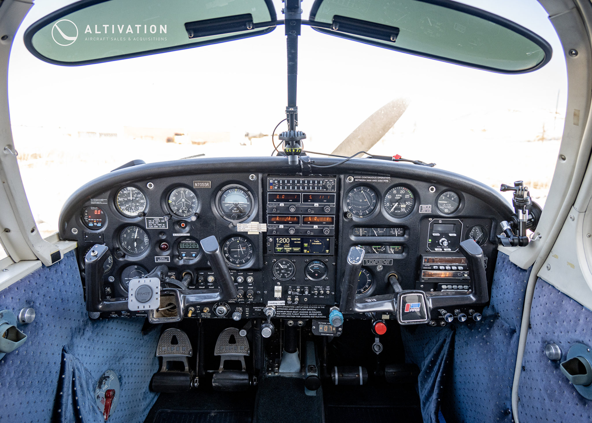 1966 Piper Cherokee 140/180 - SOLD - Altivation Aircraft